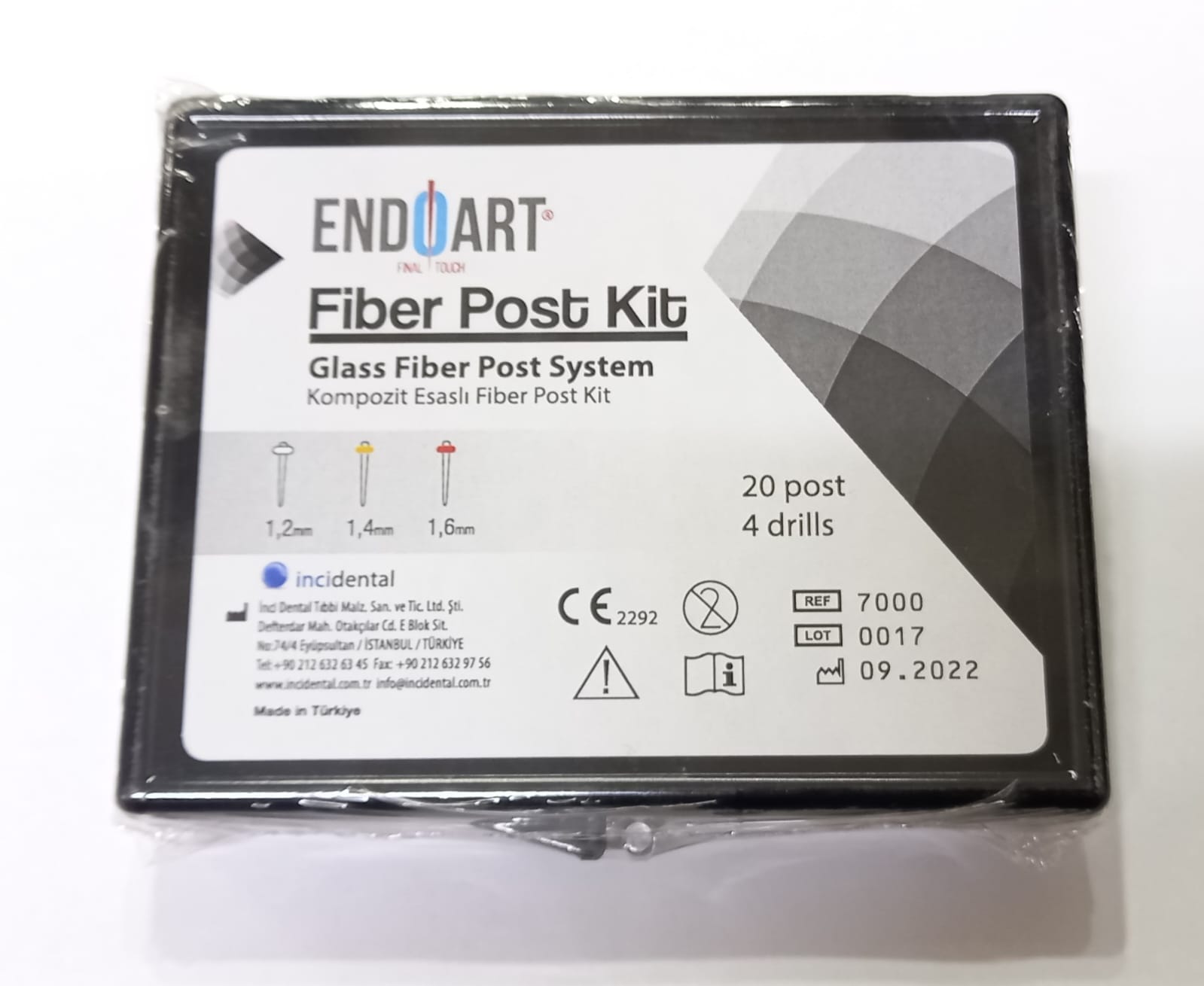 ImdadEndo-Art Fiber Post kit Turkey (20pcs&4Drills)